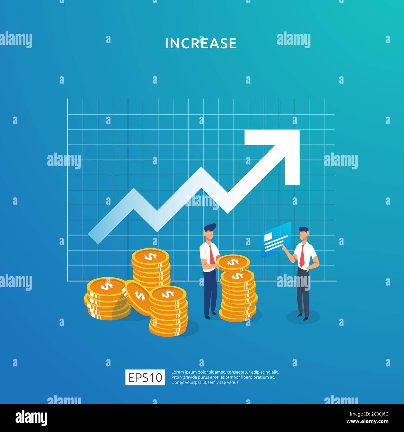 growth up arrow illustration concept for income salary rate increase ... growth up arrow illustration concept for income salary rate increase ...
