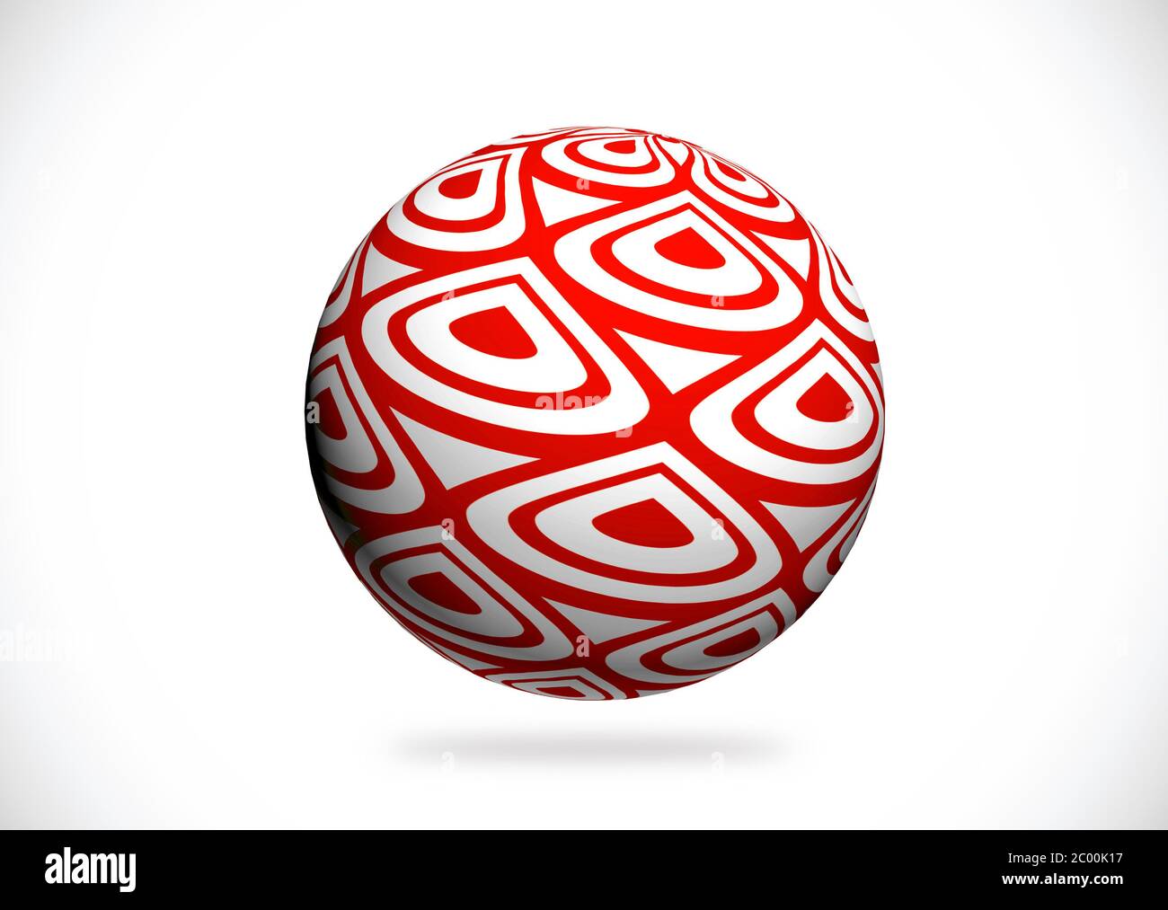Abstract 3d sphere illustration for your design Stock Photo - Alamy