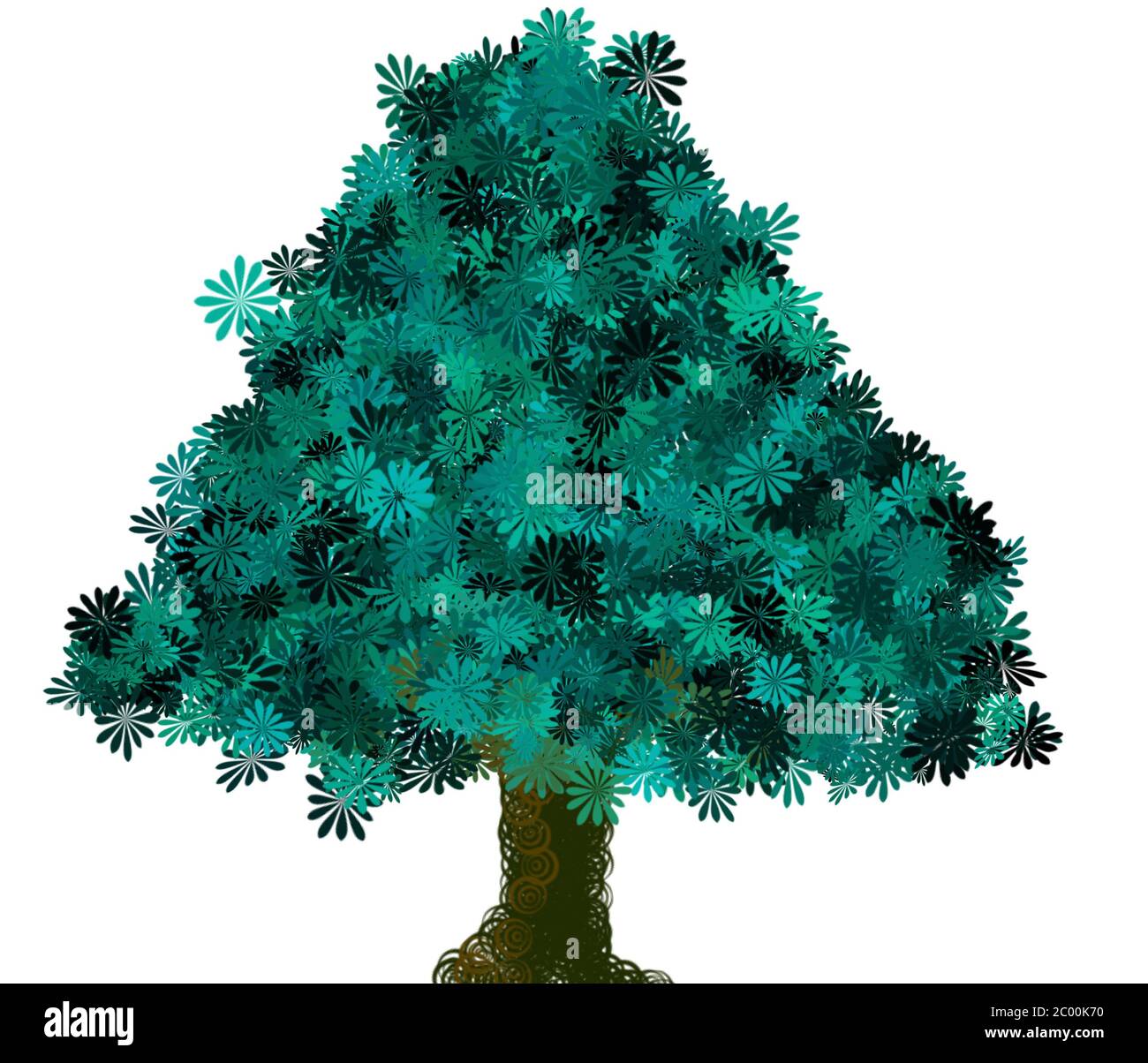 tree ,plant, flower,icon Stock Photo - Alamy