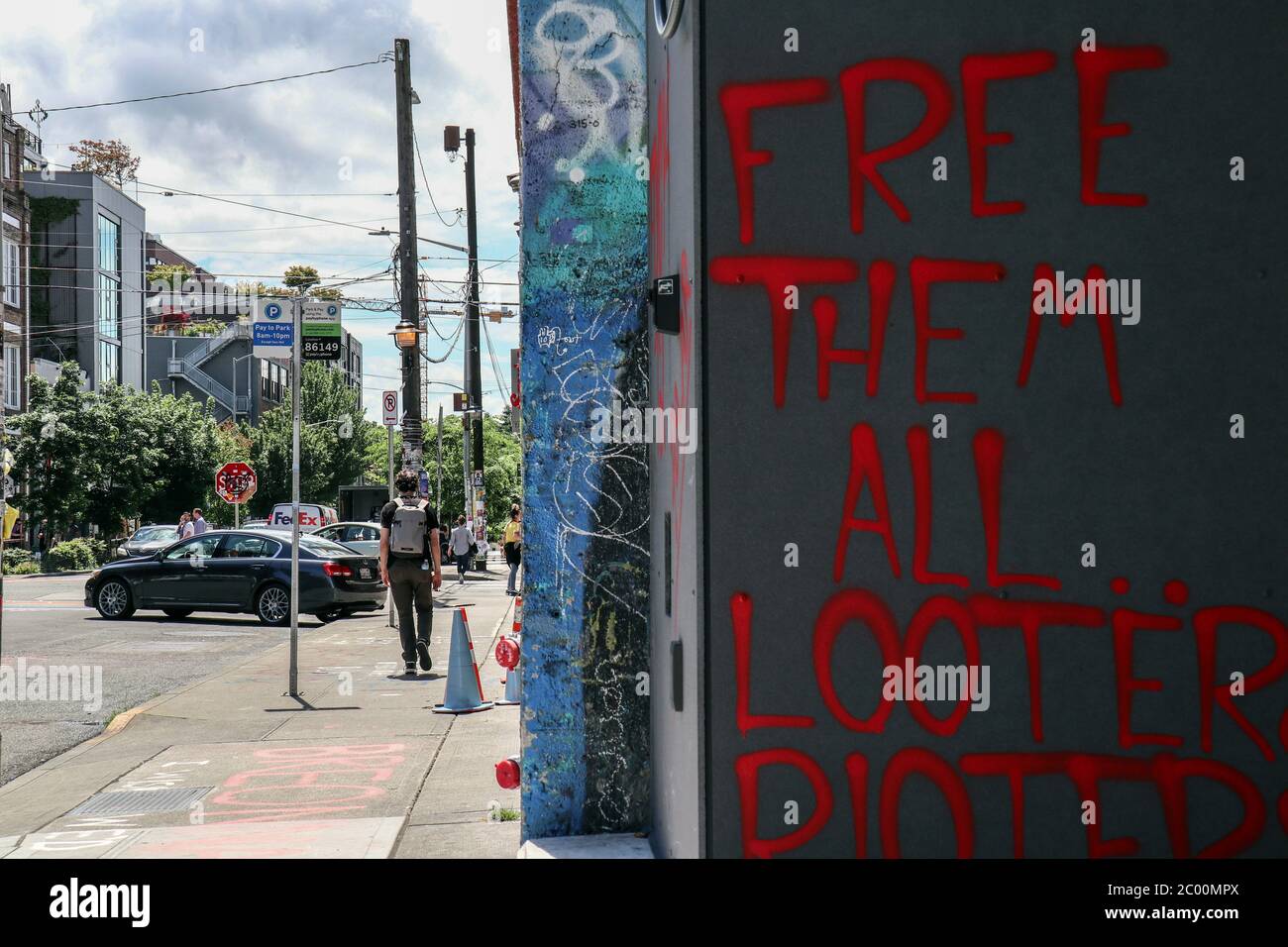 Graffiti free zone hi-res stock photography and images - Alamy