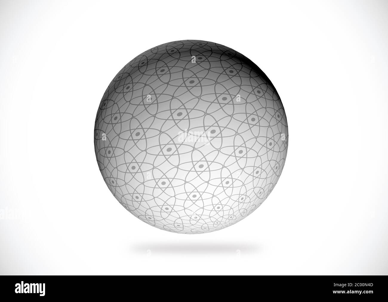 Abstract 3d sphere illustration for your design Stock Photo - Alamy
