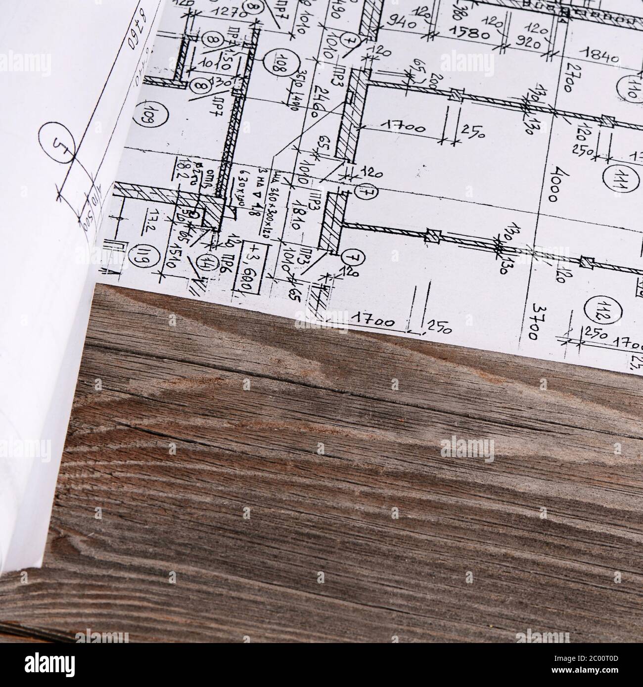 Projects of houses on the background Stock Photo - Alamy