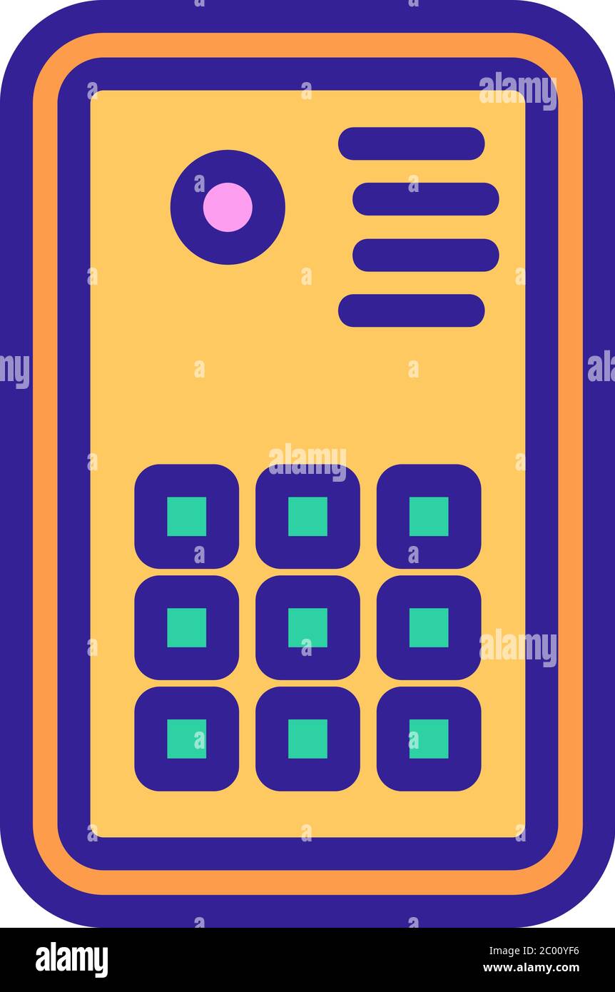 Apartment intercom Stock Vector Images - Alamy