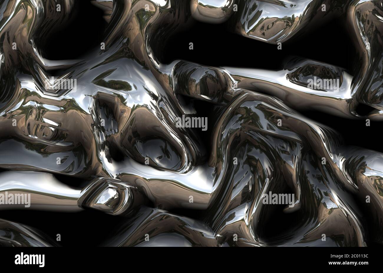 strange abstract metal steel Stock Photo - Alamy
