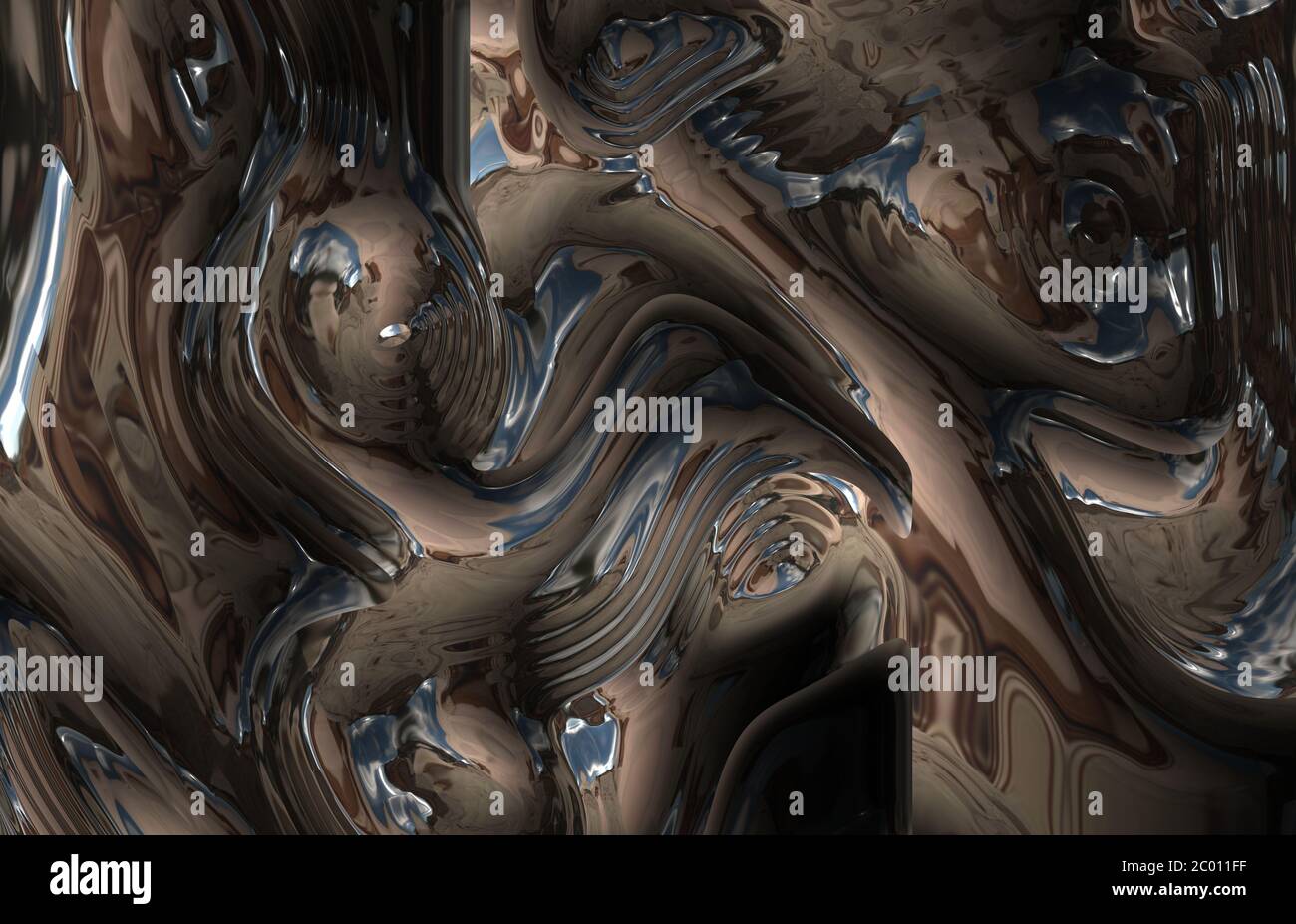 strange abstract metal steel Stock Photo - Alamy