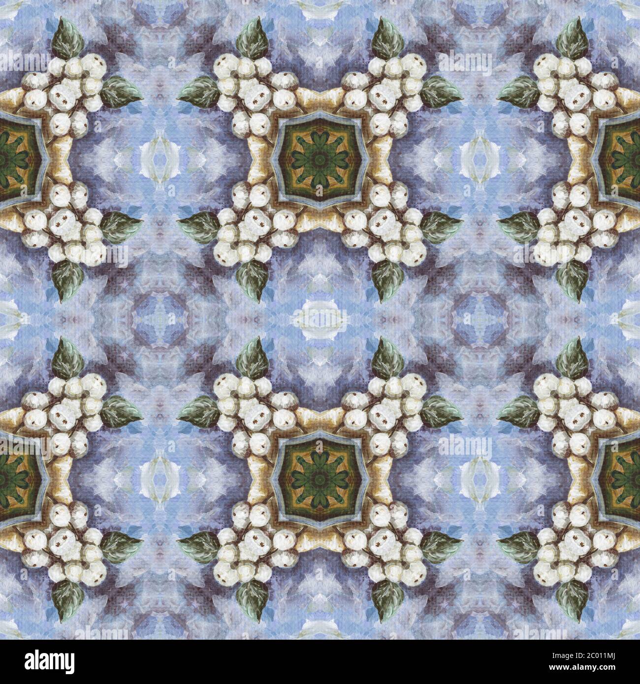 Seamless pattern oil painting Stock Photo - Alamy