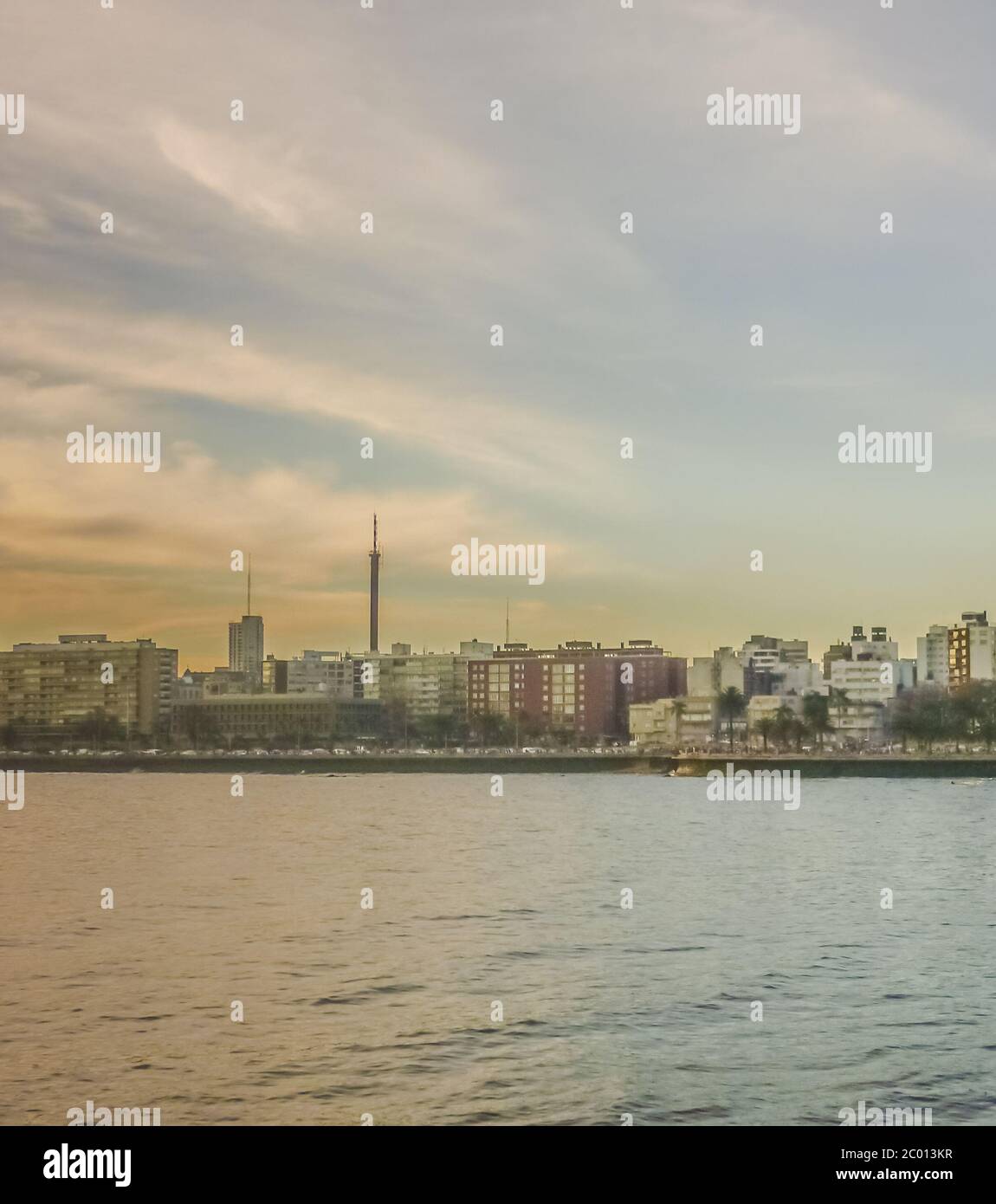 Coast of Montevideo Stock Photo - Alamy