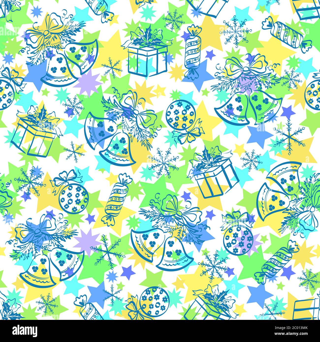 Seamless holiday pattern hi-res stock photography and images - Alamy