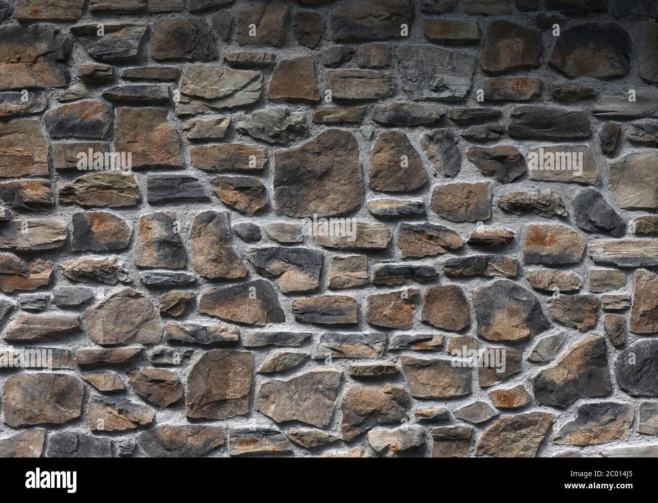 Stone wall house facade Stock Photo - Alamy