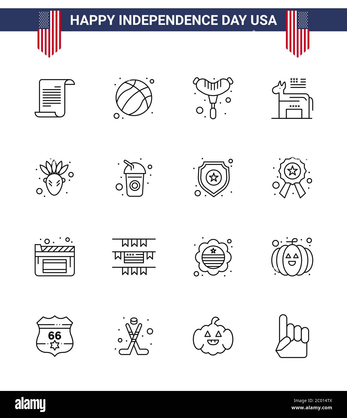 American Symbols Of Happiness