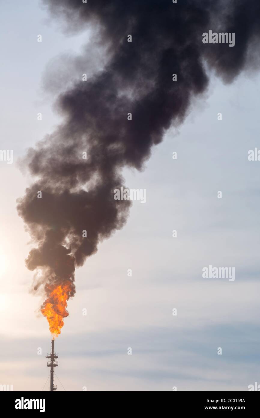 Gas production smoke hi-res stock photography and images - Alamy