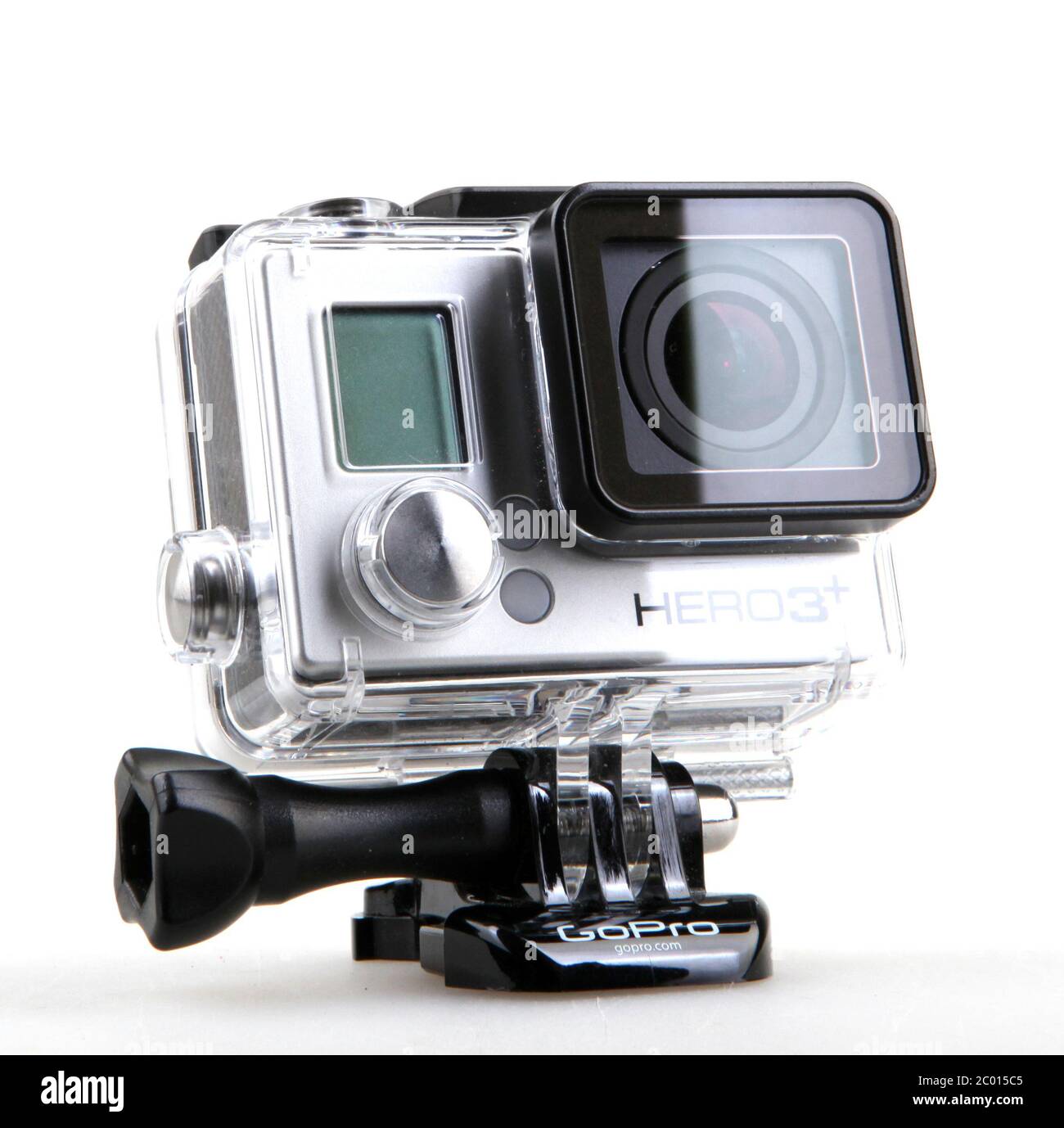 AYTOS, BULGARIA - OCTOBER 15, 2014: GoPro HERO3+ Black Edition isolated ...