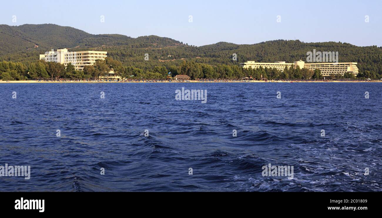 Porto Carras Grand Resort Stock Photo - Alamy