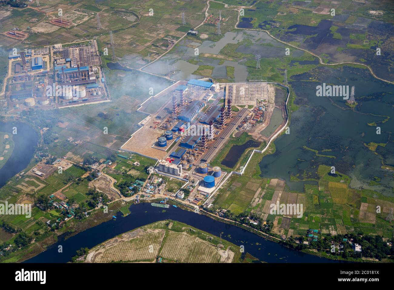 The Summit Gazipur Power Plant outside Dhaka in Bangladesh. Bangladesh ...