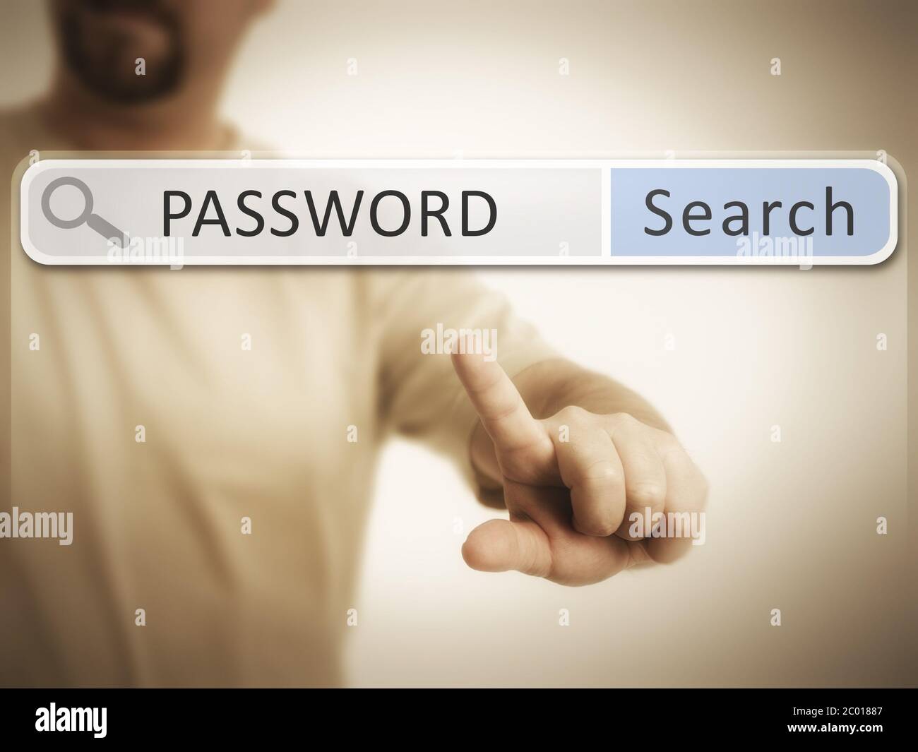 Man security search hi-res stock photography and images - Alamy