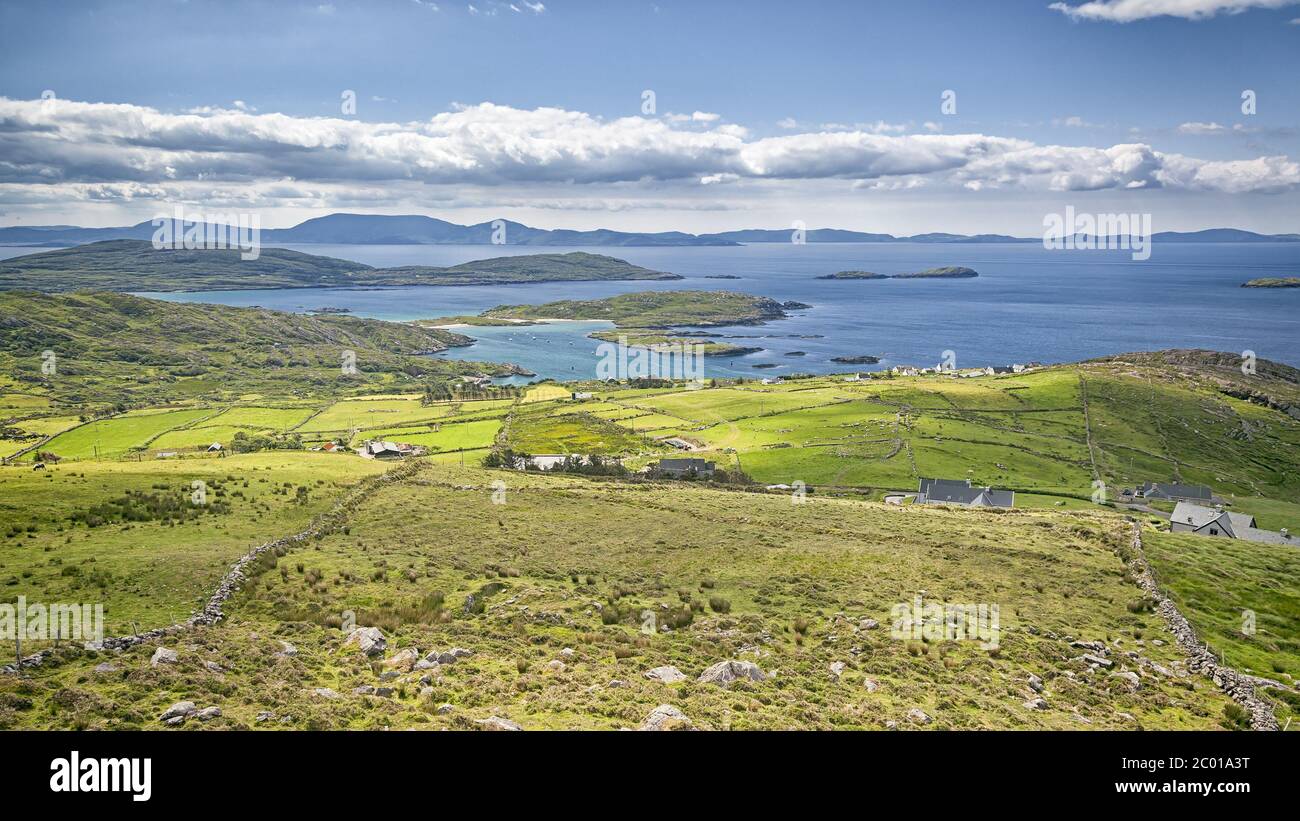Ring of Kerry Landscape Stock Photo - Alamy