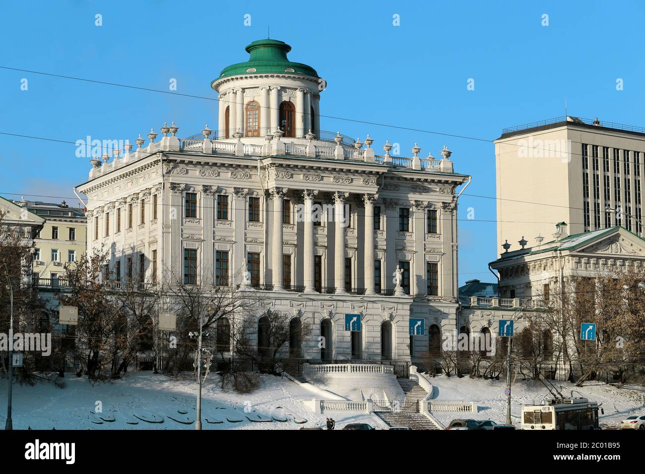 Pashkov House historic building Stock Photo - Alamy