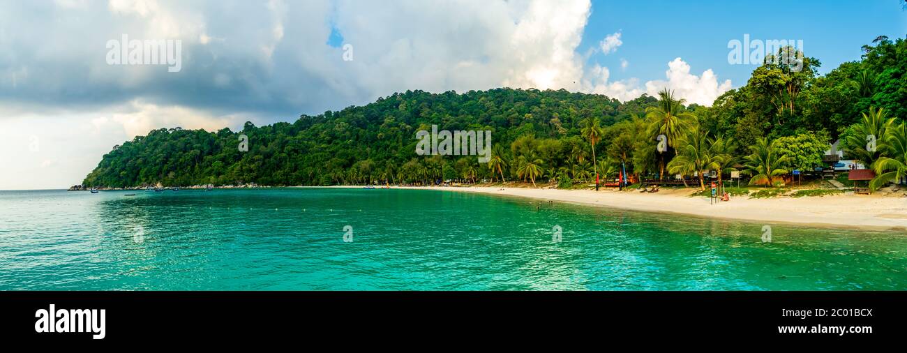 Bubble Beach, Besar, Perhentian Islands, Malaysia; May-2019; a ...