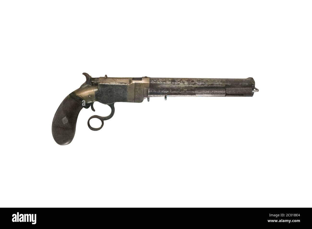 Isolated Ancient Gun Stock Photo - Alamy