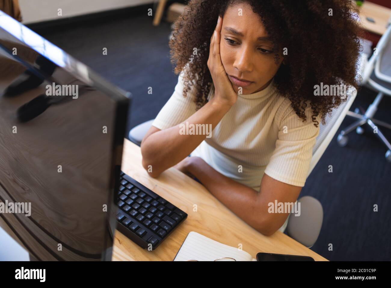 Tired computer hi-res stock photography and images - Alamy