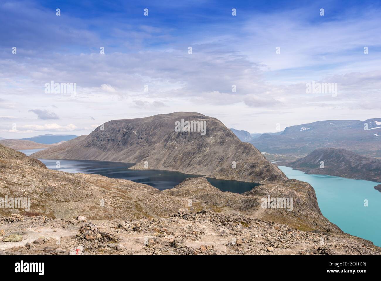 Besseggen ridge hike hi-res stock photography and images - Alamy