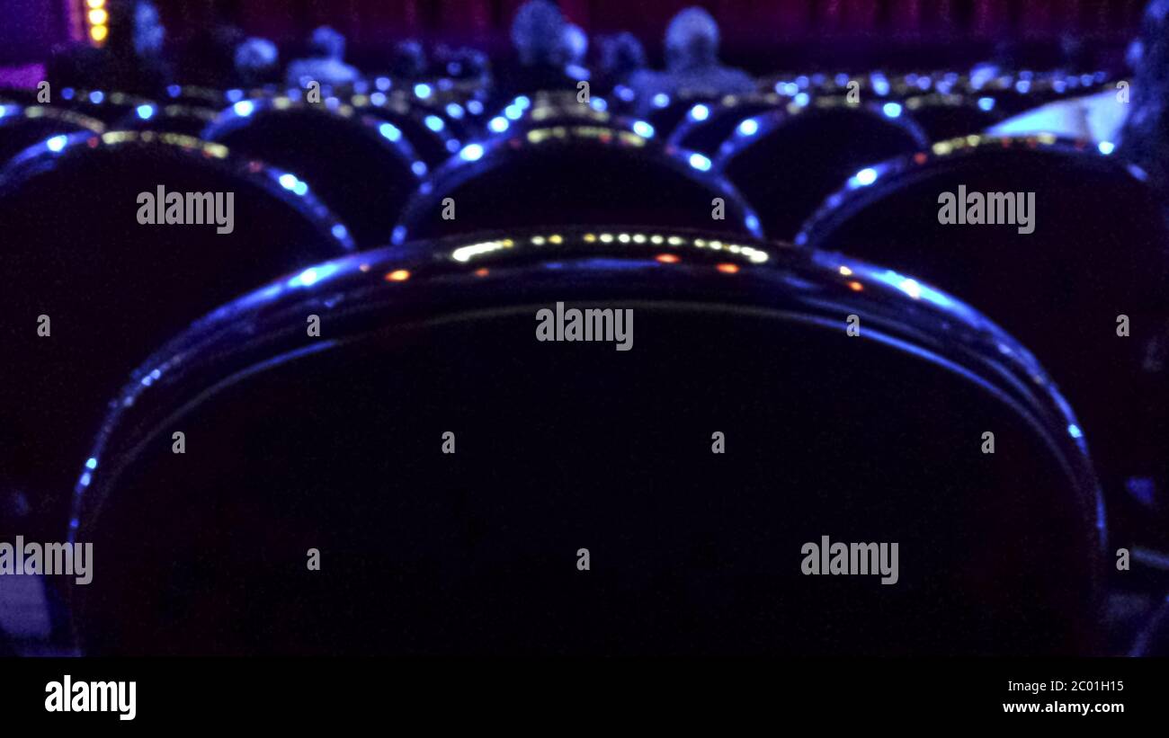 Back view of theatre audience hi-res stock photography and images - Alamy