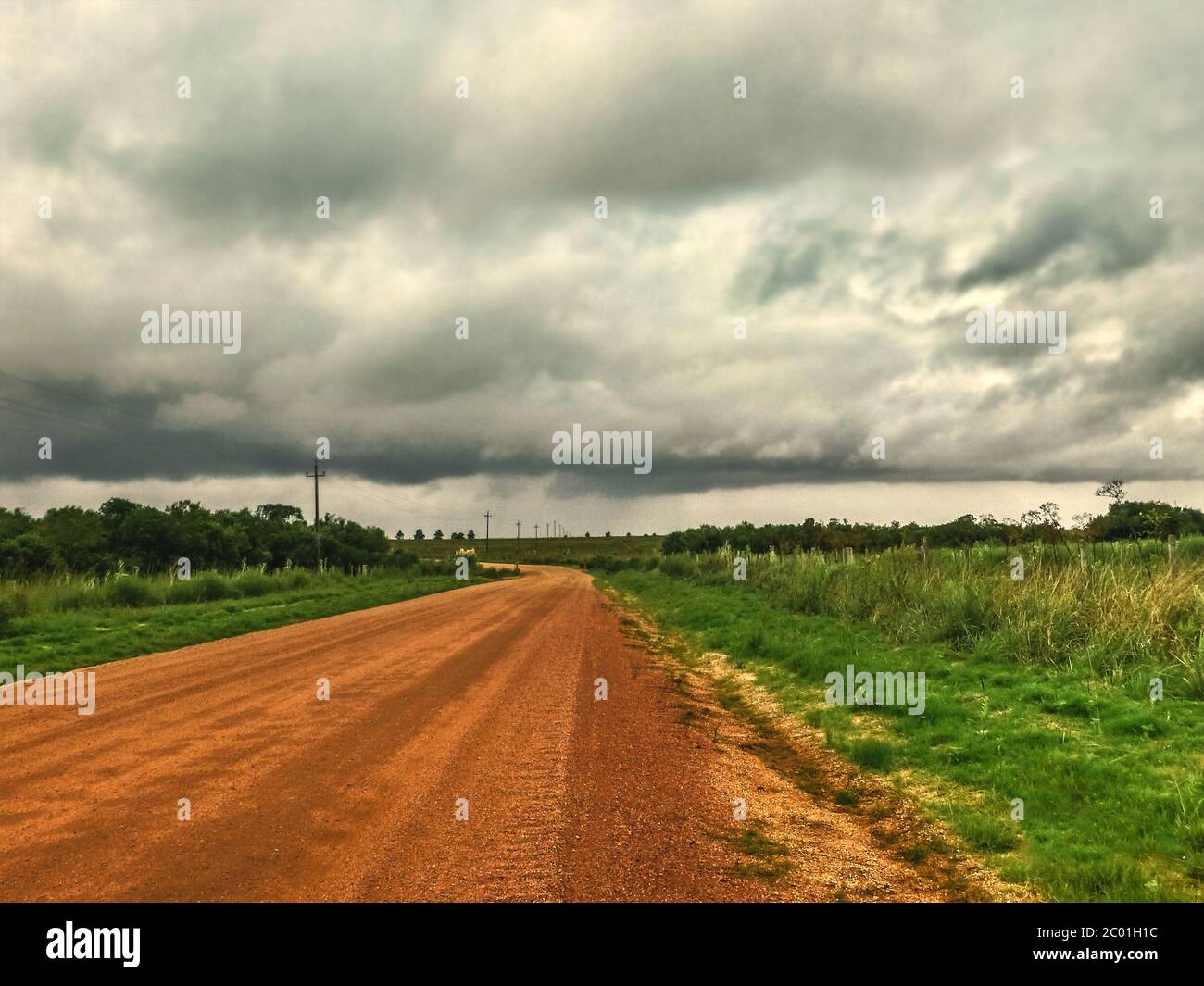 Empty Dirt Road Stock Photo - Alamy