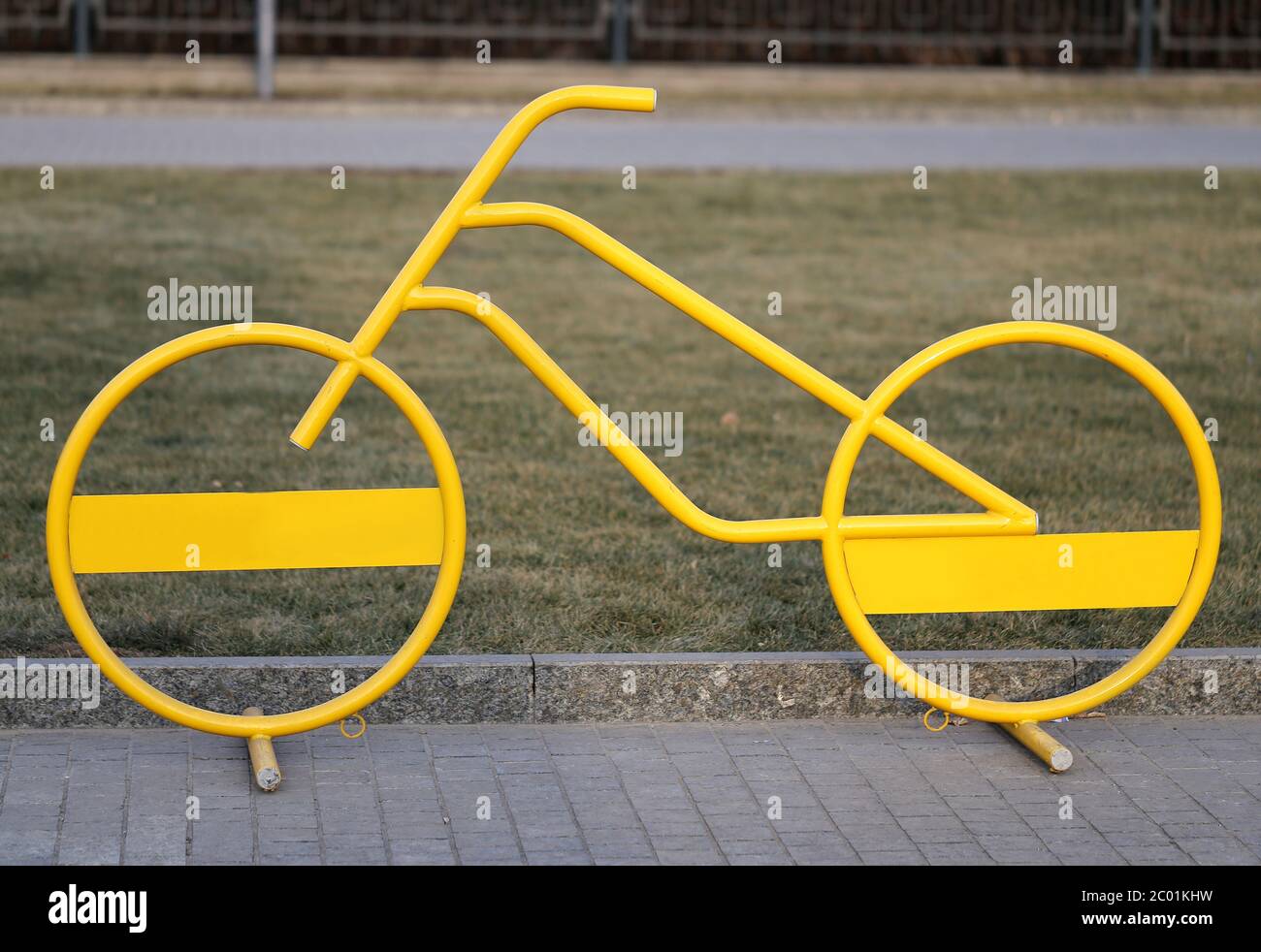 Bright yellow bike hi-res stock photography and images - Alamy
