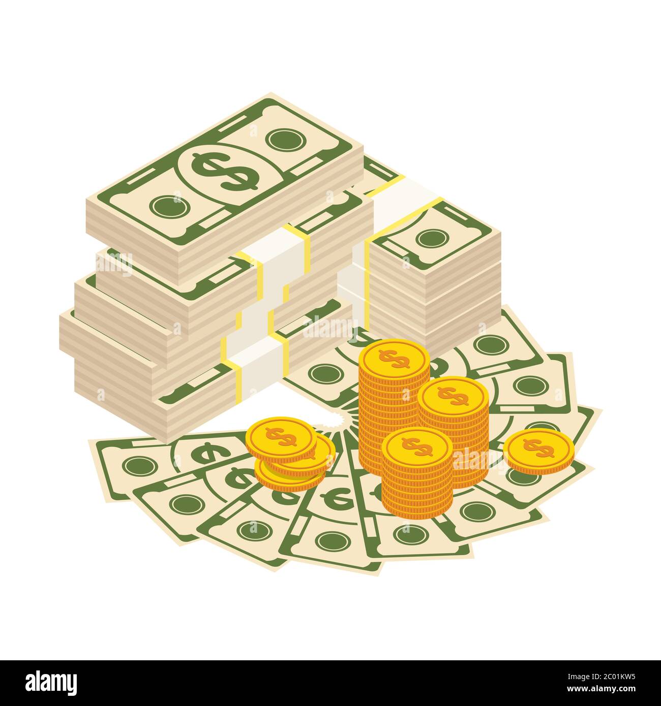 Bank notes Stock Vector Images - Alamy
