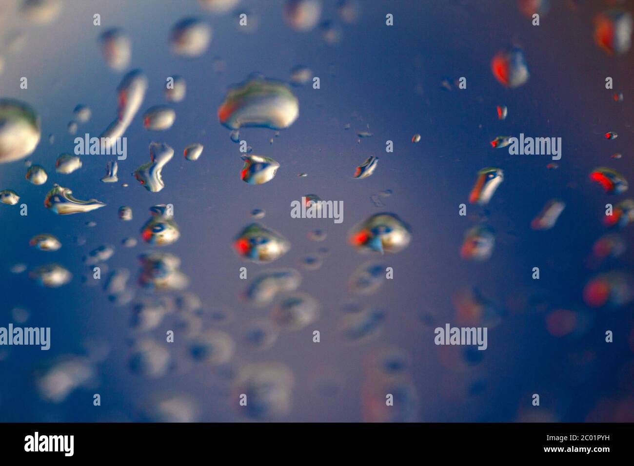 raindrops on glass texture abstract background Stock Photo - Alamy