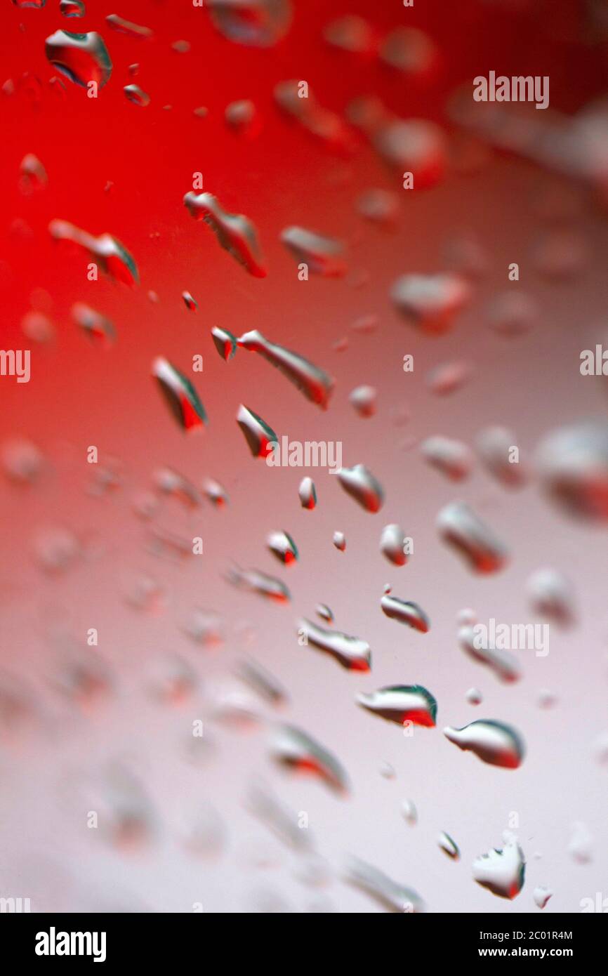 raindrops on glass texture abstract background Stock Photo - Alamy