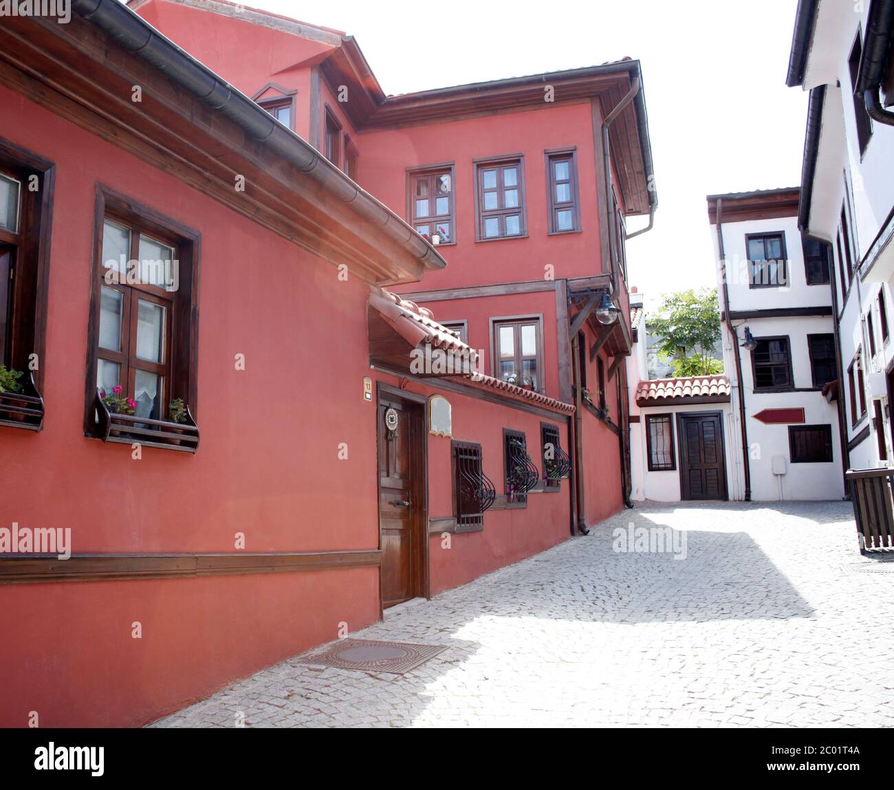 Traditional Anatolian Houses. Eskisehir, Turkey Stock Photo - Alamy
