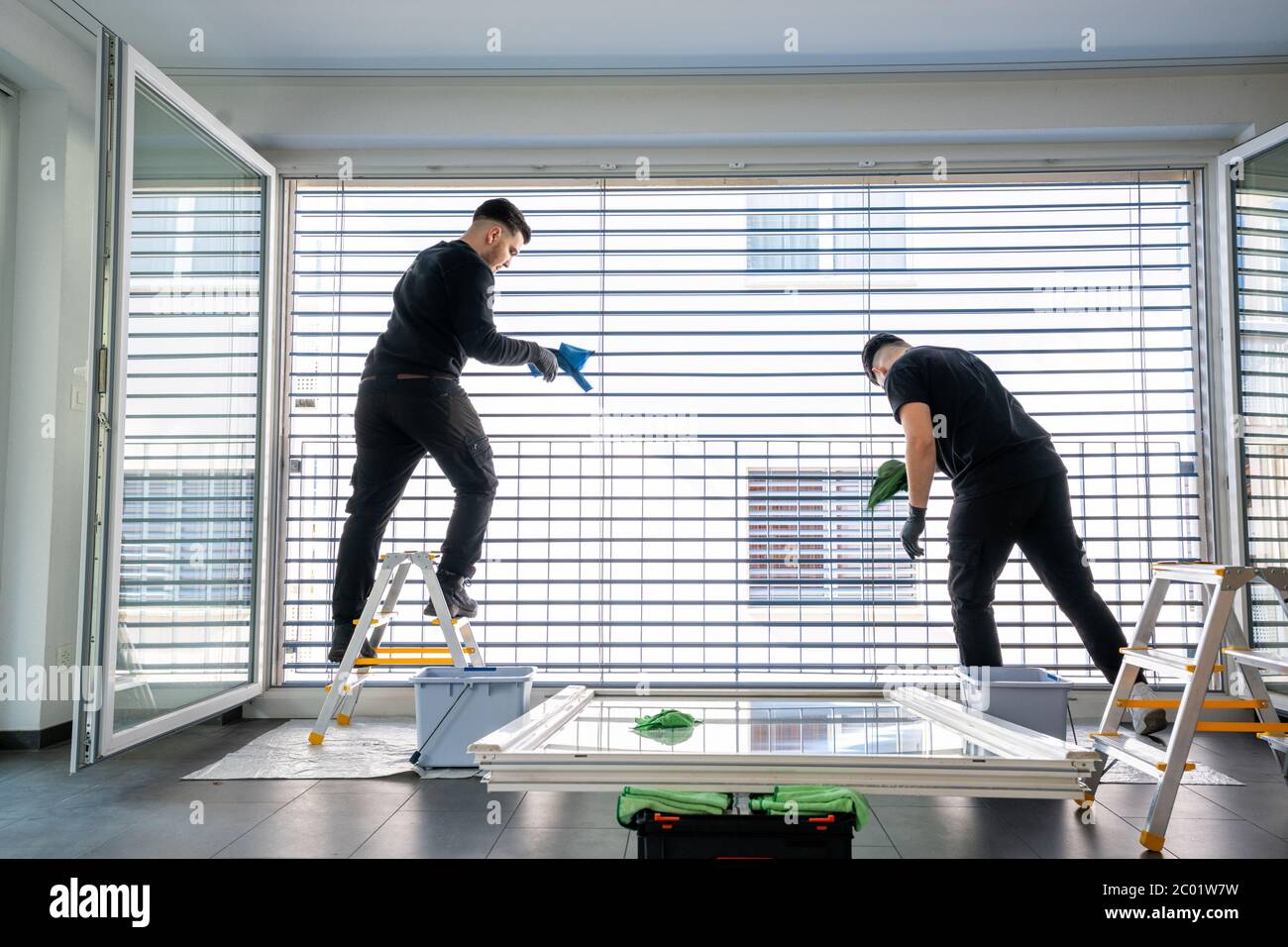 Cleaning occupation hi-res stock photography and images - Alamy