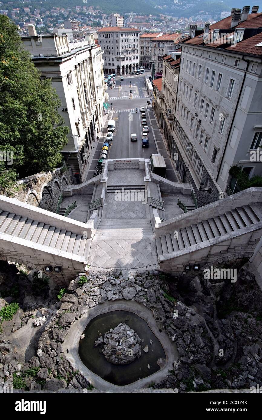 Vertical view famous scala hi-res stock photography and images - Alamy