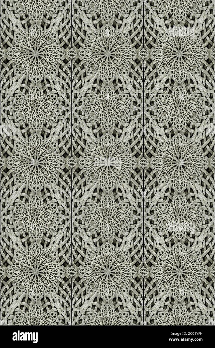 Ancient Arabesque Ornament Stone Artwork Stock Photo - Alamy