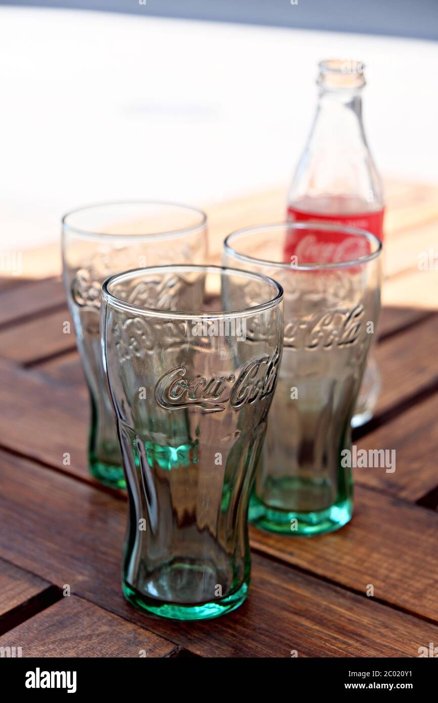 Coca cola empty bottle hi-res stock photography and images - Alamy