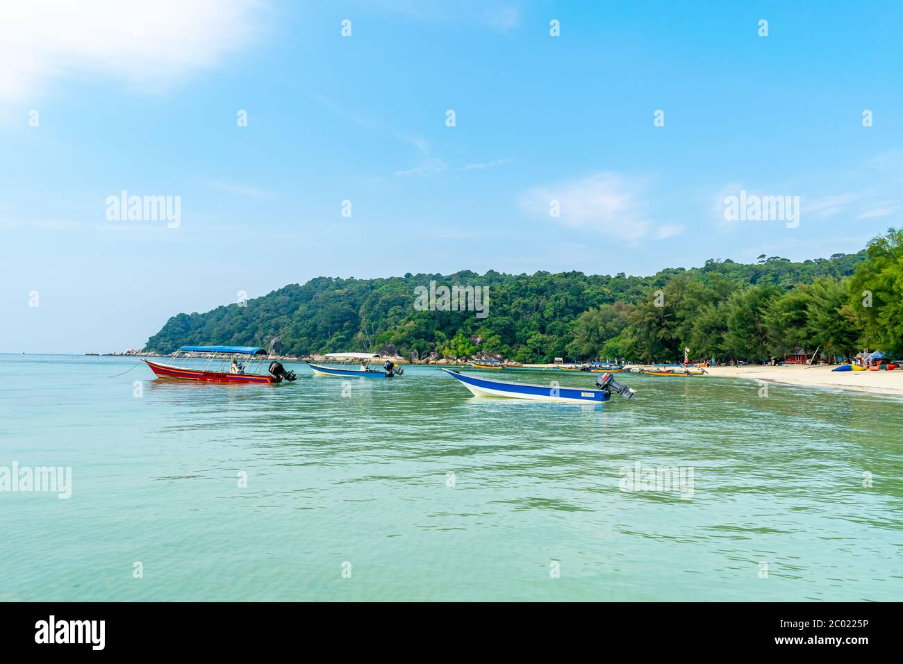 Teluk Dalam Beach, Besar, Perhentian Islands, Malaysia; May-2019; The ...