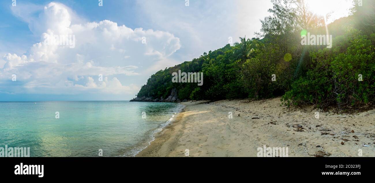 Bubble Beach, Besar, Perhentian Islands, Malaysia; May-2019; a ...