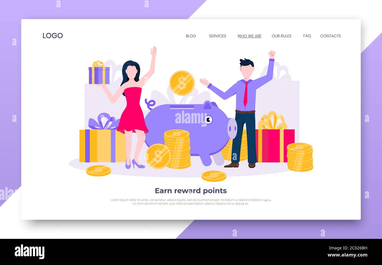 Cash back website and woman hi-res stock photography and images - Alamy