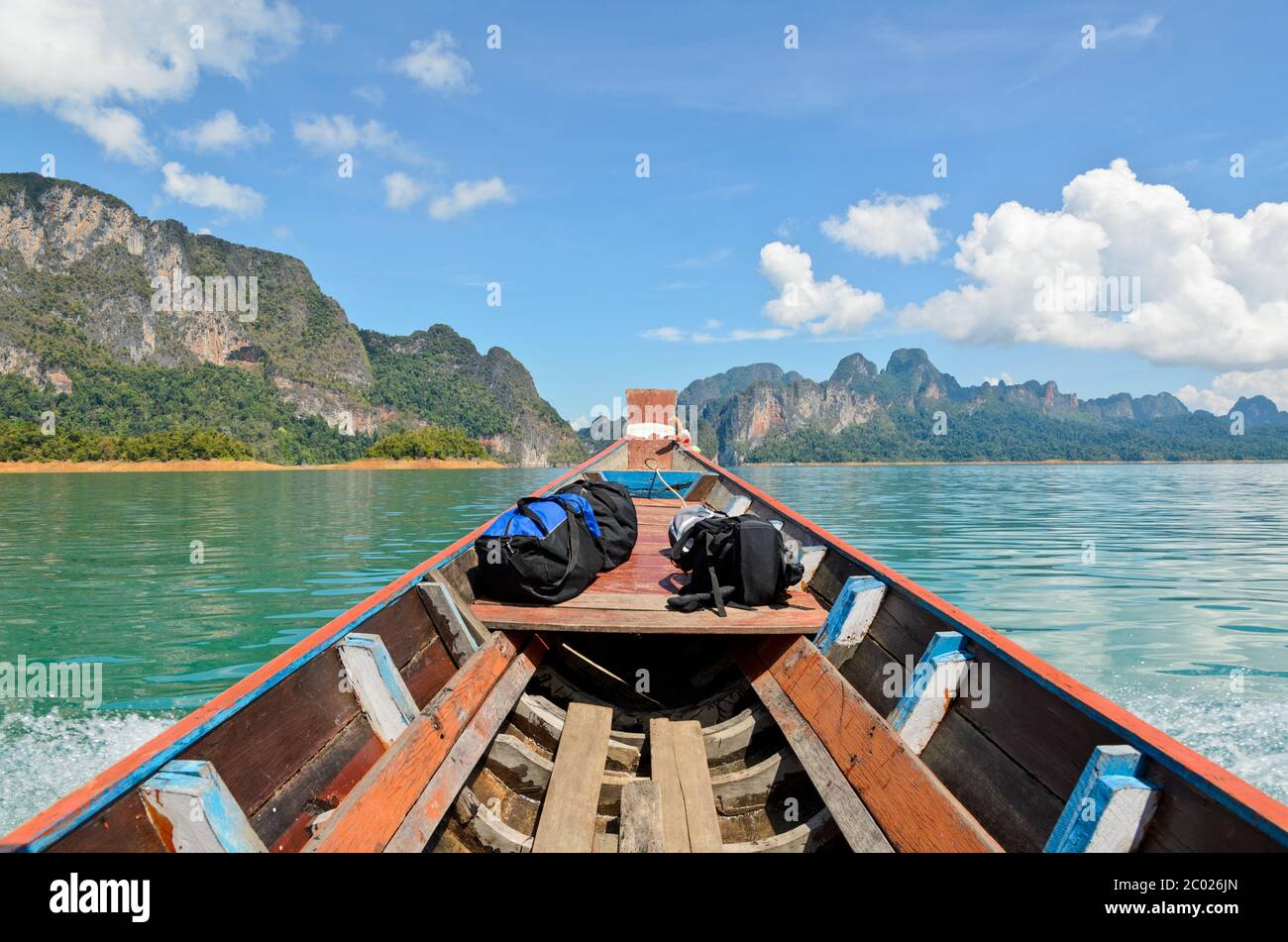 Travel by boat Stock Photo - Alamy