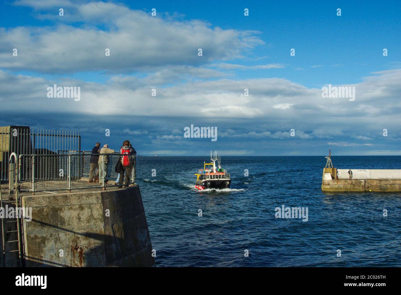 Boat Fishing Seahouses High Resolution Stock Photography and Images - Alamy