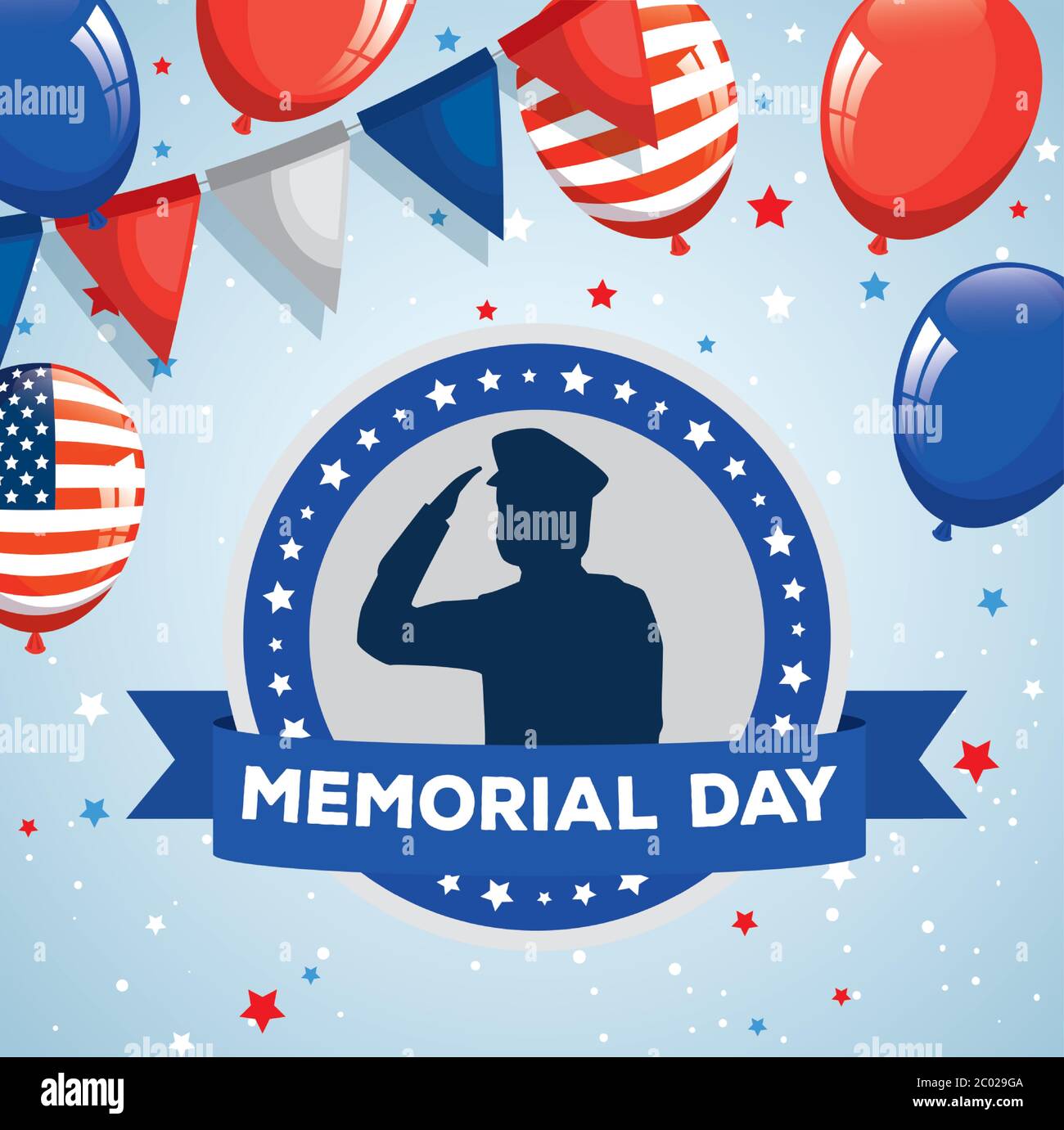 memorial day, honoring all who served, saluting army soldier silhouette ...