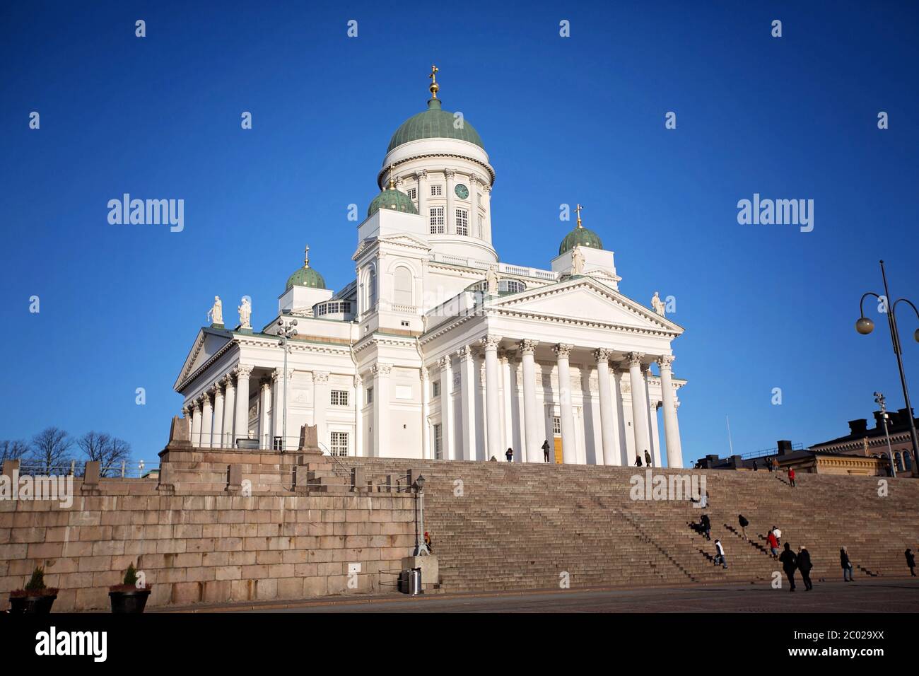 Beautiful Helsinki Cathedral, monuments Finland Stock Photo - Alamy