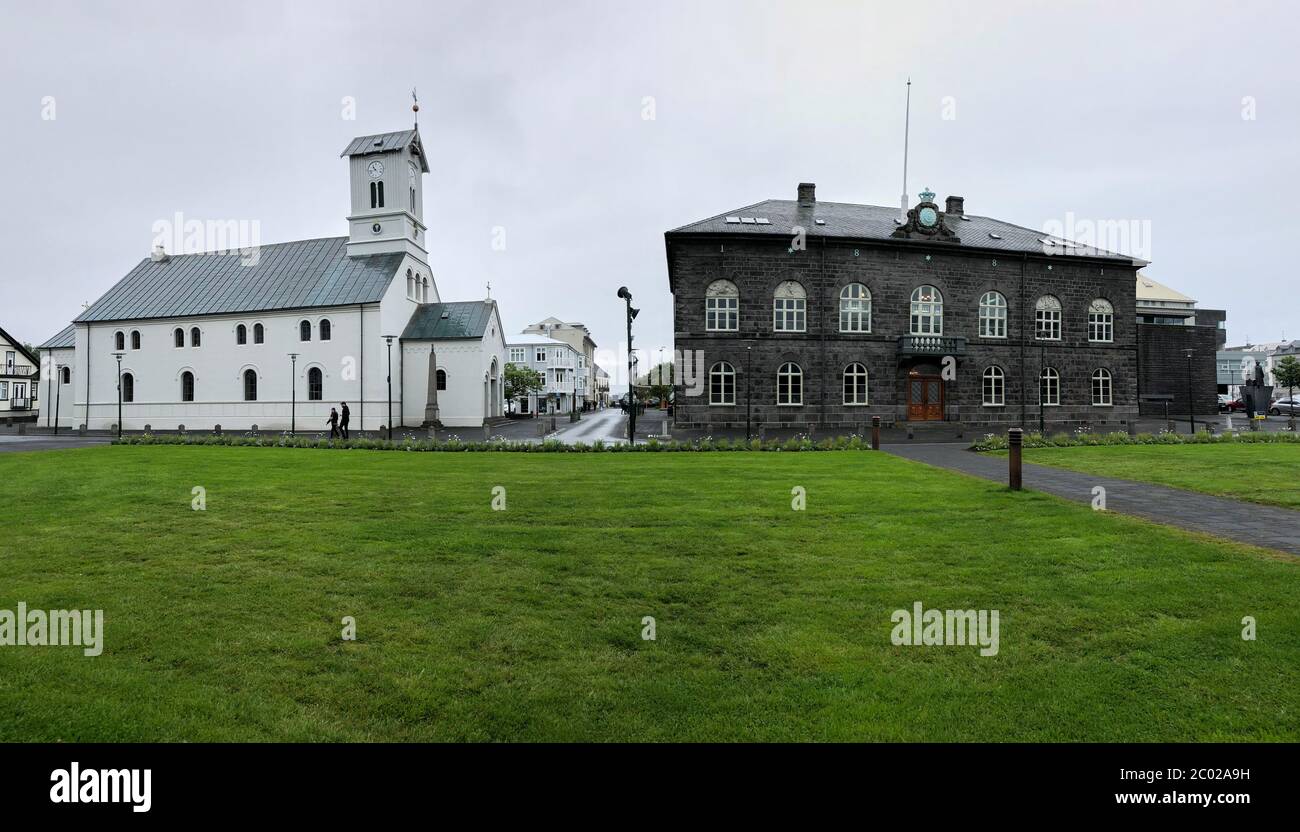 Althing parliament hi-res stock photography and images - Alamy