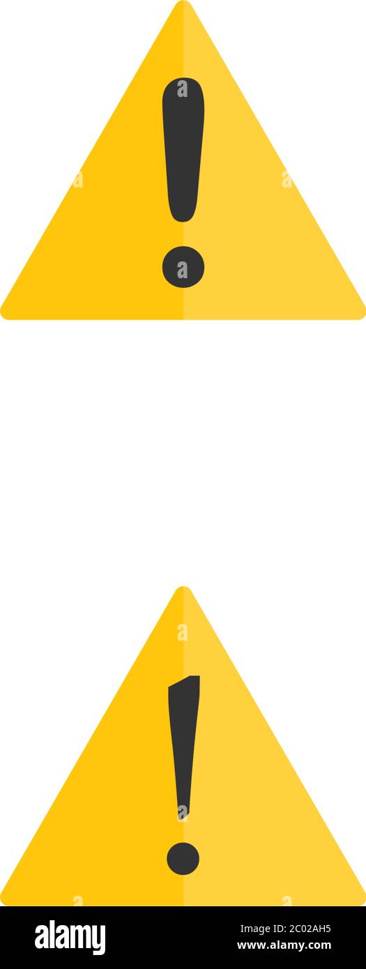 Warning logo, Prohibition, Exclamation mark beware icon template ...