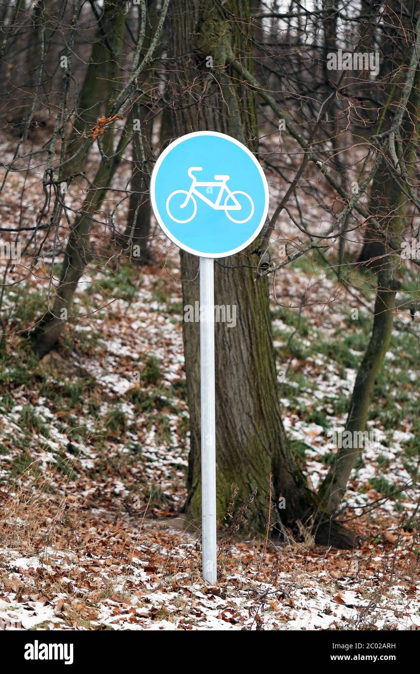 Bike on the pavement Stock Photo - Alamy