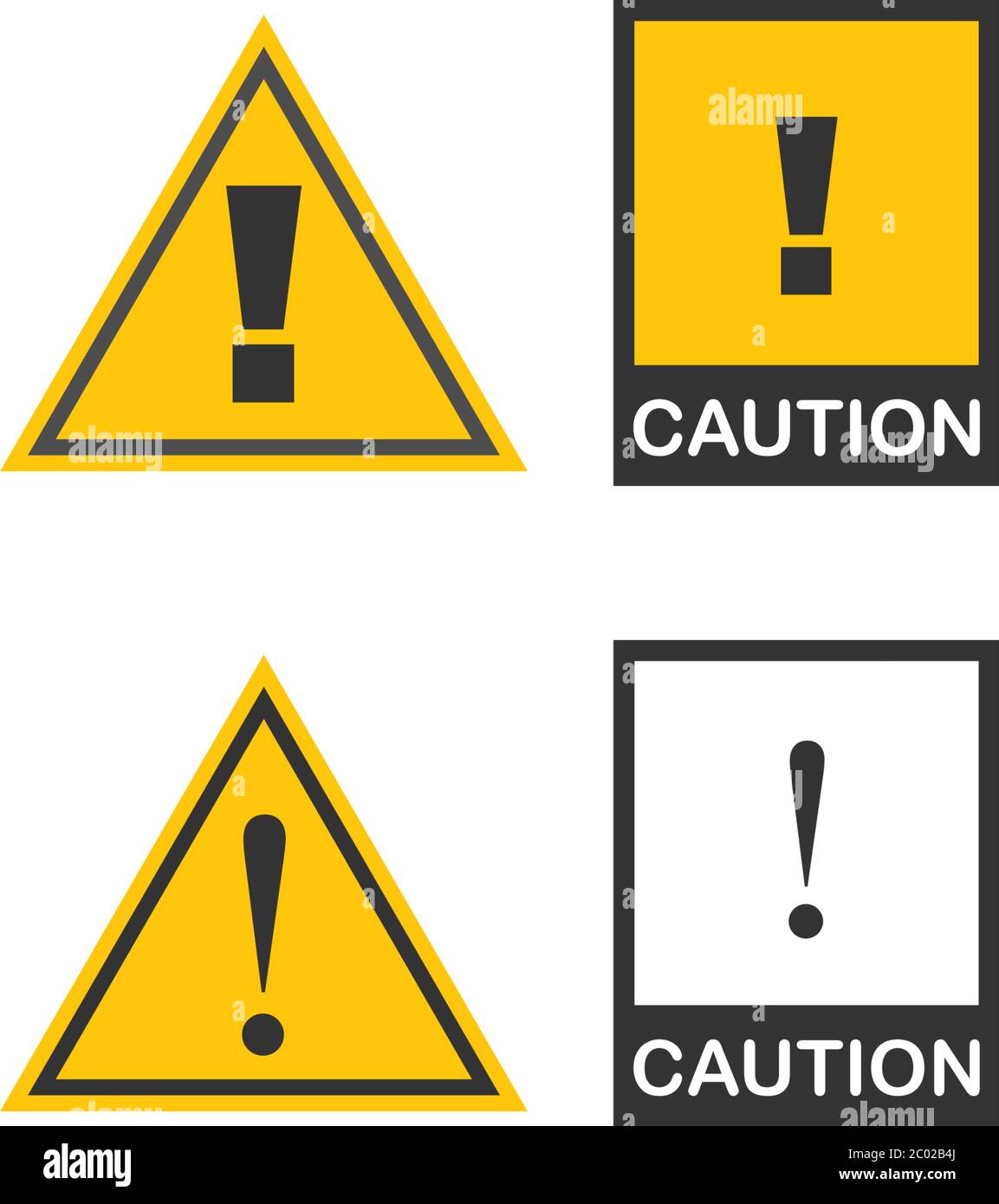 Warning logo, Prohibition, Exclamation mark beware icon template ...