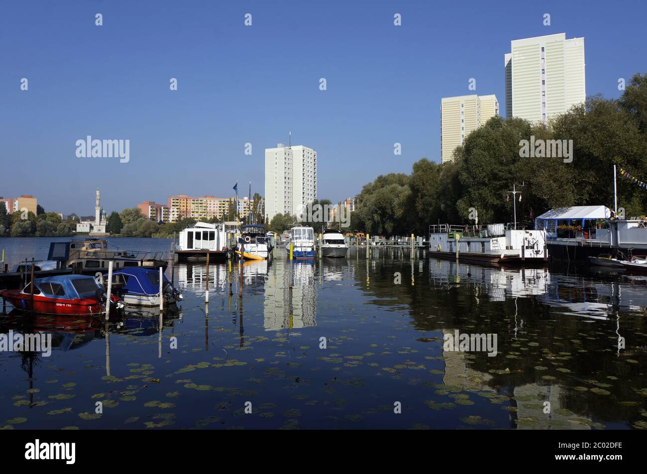 Steam engine house for Sanssouci Stock Photo - Alamy