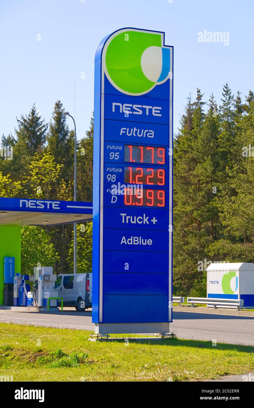 Neste gas station hi-res stock photography and images - Alamy