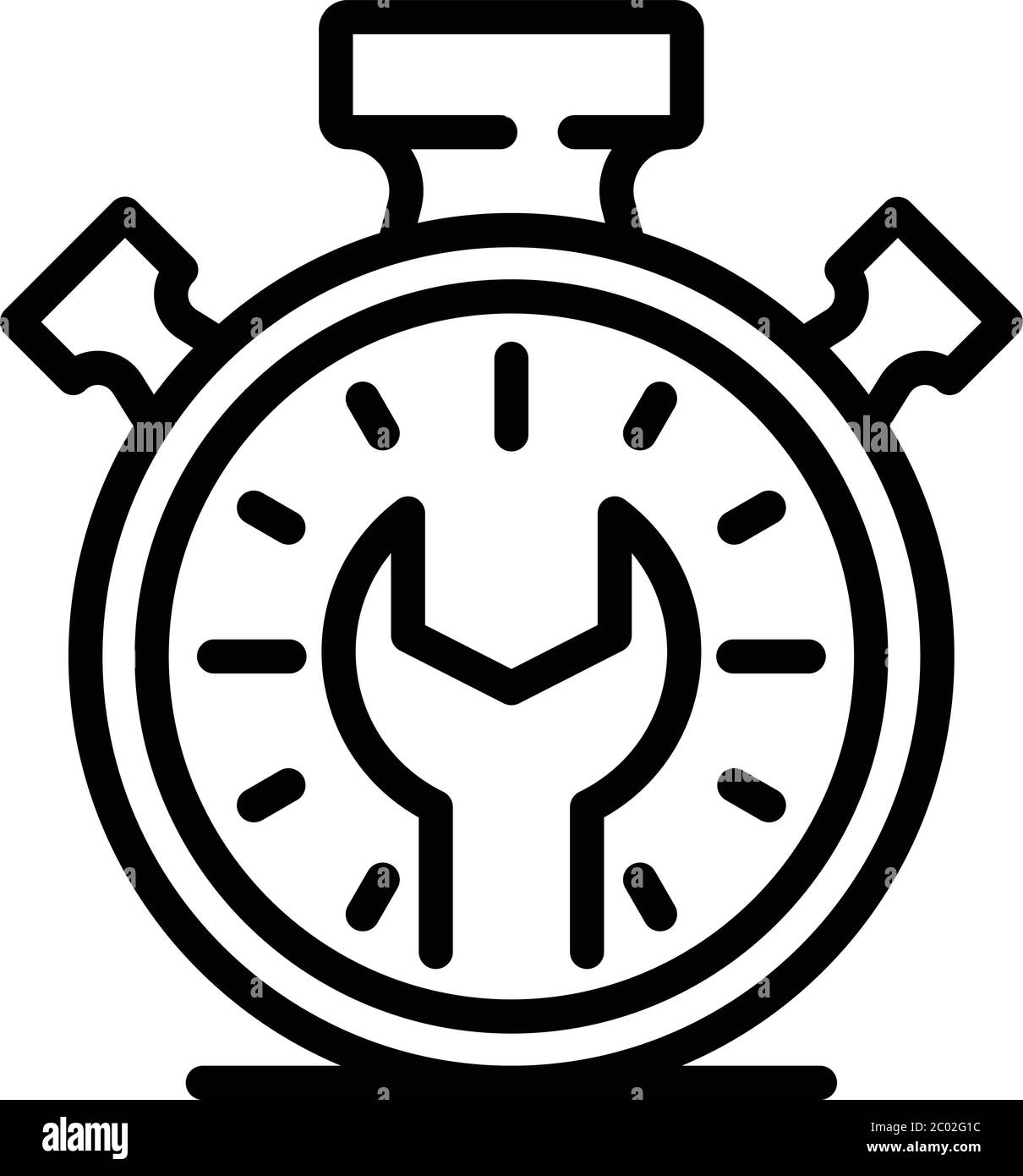 Repair after sales icon, outline style Stock Vector Image & Art - Alamy